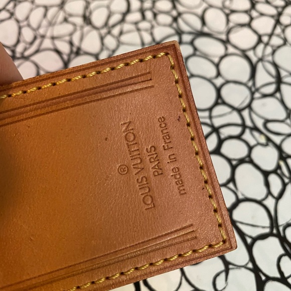 Louis Vuitton | Accessories | Louis Vuitton Name Tag | Poshmark
